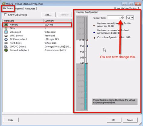 Using Vmware Vsphere Hot Add To Dynamically Add Cpu And Ram