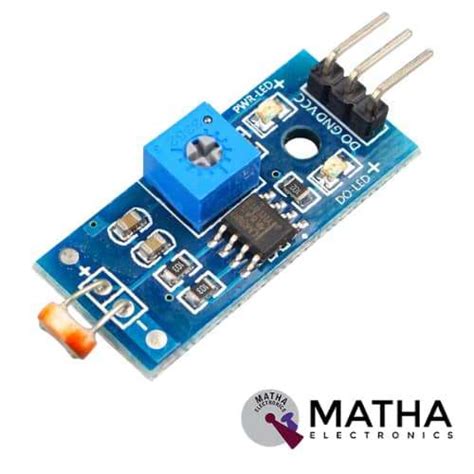 light sensor module ldr online best price in india matha electronics