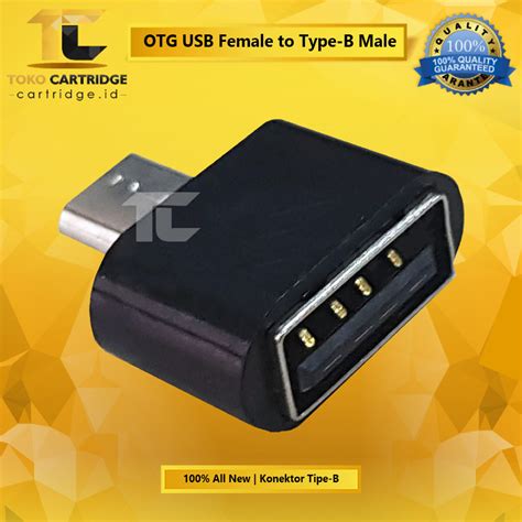 Jual Otg Usb Type C Female To Type B Male Otg Usb Tipe C To Tipe B Otg Converter Adapter