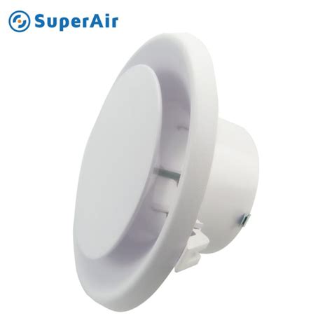Plastic Round Cone Diffusers HVAC Duct Fittings Air Conditioning Installation Supplier