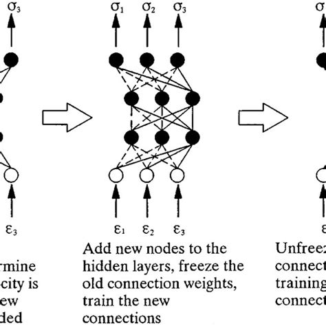 Procedure For Adaptive Determination Of The Neural Network Architecture