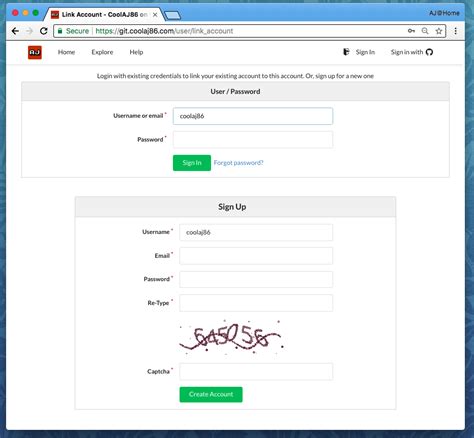 simpler ux for oauth2 login with github · issue 3837 · go gitea gitea · github