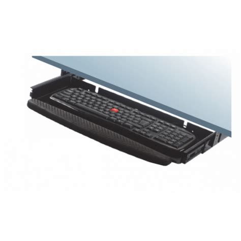 Ebco Computer Keyboard Tray Full Extension Soft Pad Without Mouse Flat 20