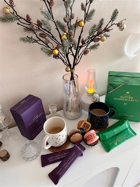 홈카페 라떼 할리스 버터스카치and바닐라딜라이트 부드럽고 달달한 맛 네이버 블로그