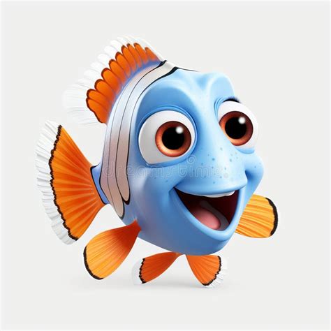 Disney Characters Nemo 3d Illustration With Minimal Retouching Stock Illustration Illustration