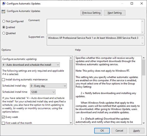 WSUS Tutorial Part 5 Client Settings Andy S Tech Blog