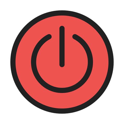 Restart Reset Shutdown Off Button Icon Download On Iconfinder