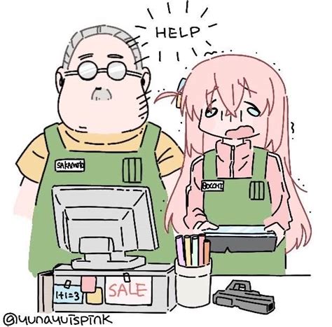 Gotoh Hitori And Sakamoto Taro Bocchi The Rock And More Drawn By Yunayuispink Danbooru