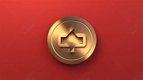 빨간색 매트 골드 플레이트에 매력적인 3d 렌더링된 트랜스젠더 플래그 기호 완벽한 소셜 미디어 아이콘 배경 레드 골드 배경 아이 배경 3d 아이 배경 이미지 Hd
