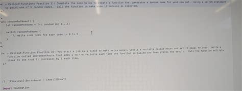 Solved ﻿calloutfunctions Practice 1 Complete The