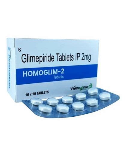 Glimepiride 2mg Tablet At Best Price In Panchkula Id 25050234430