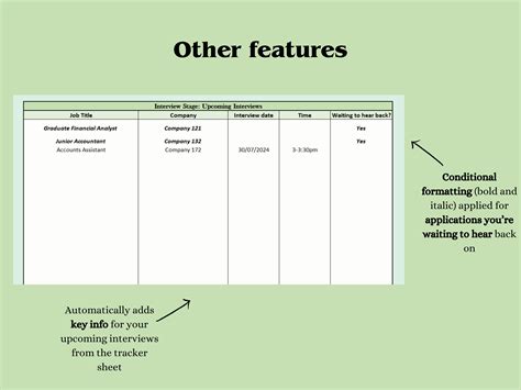 Job Application Tracker Excel Job Planner Job Tracker Template Spreadsheet Interview