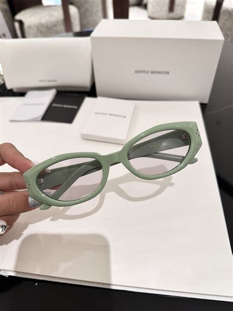 Gentle Monster Sunglasses Mint Green