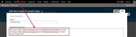 Add An Interactive Map To Drupal Html5javascript Interactive Map Documentation