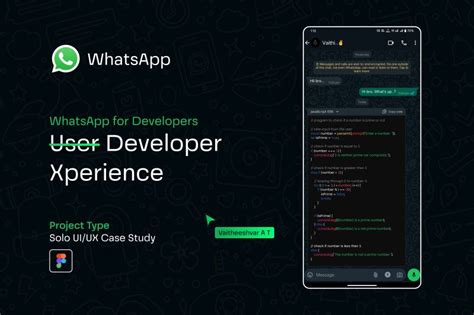vaitheeshvar satyaprakash a t on linkedin uiux whatsapp developers