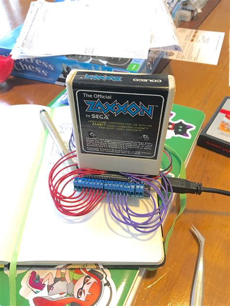 Reading Atari Cartridges With An Arduino