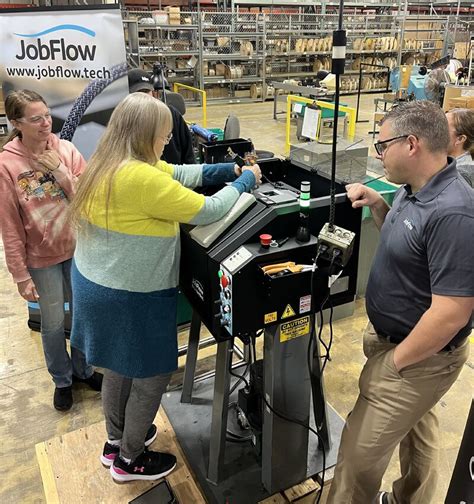 Thank You To Fred Manz And Simon Miller From Insource Technologies Jobflow For Bringing In