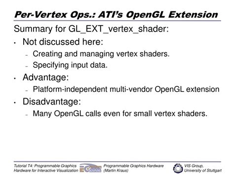 Ppt Introduction To Programmable Graphics Hardware Powerpoint Presentation Id4746153