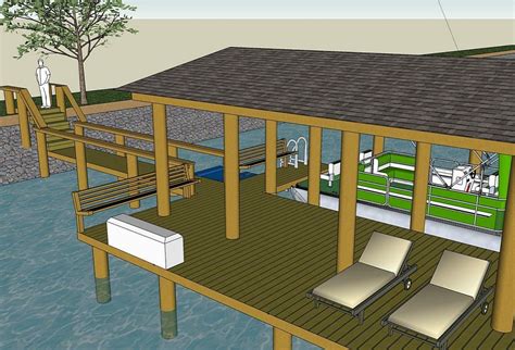 Sketchup Dock Rendering Contractor Talk Professional Construction