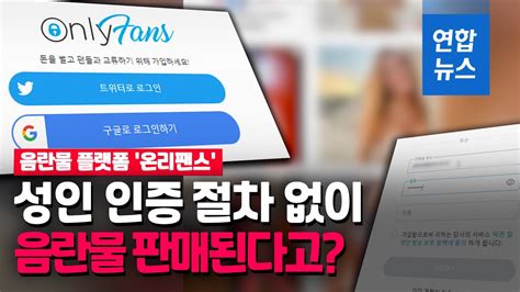 실명도 성인인증도 필요없다…음란물 플랫폼 국내 확산 충격 연합뉴스 Yonhapnews Youtube
