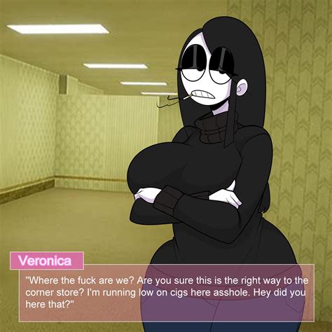 Rule 34 1girls Backrooms Big Breasts Breasts Dialogue Female Goth Human Pale Skin Saltynoodles