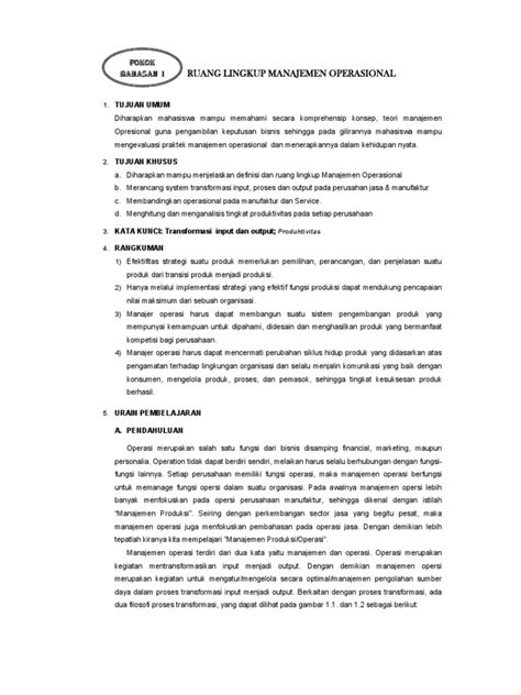 Contoh Input Proses Output Dalam Perusahaan Jasa