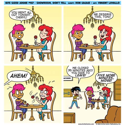 Bite Sized Archie 157 Showroom Dont Tell Archie Comics