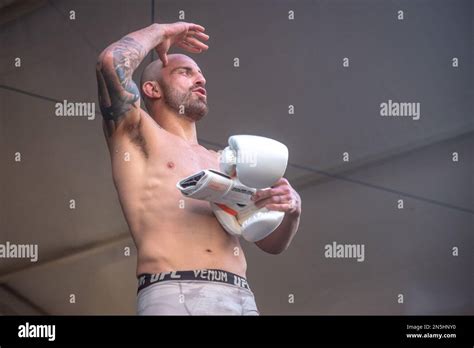 Perth Australia February 9 Featherweight Champion Alexander