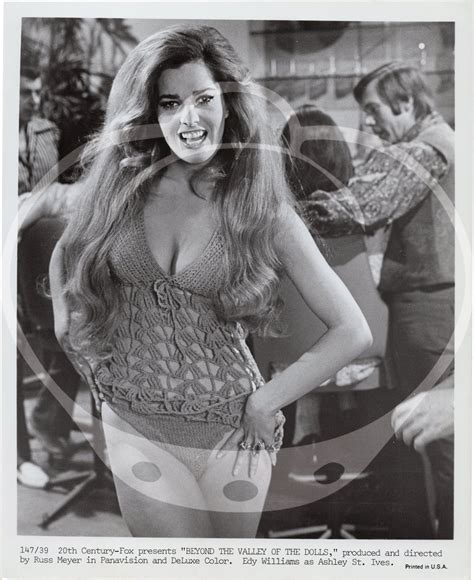 Collection Of 18 Original Photographs Of Edy Williams By Edy Williams Subject Russ Meyer