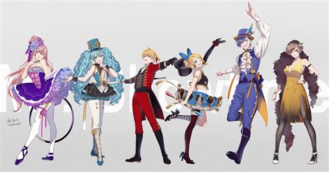 Hatsune Miku Kagamine Rin Kagamine Len Megurine Luka Kaito And 1