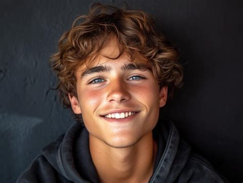 Premium Photo Happy Smiling Caucasian Man Portrait Professional