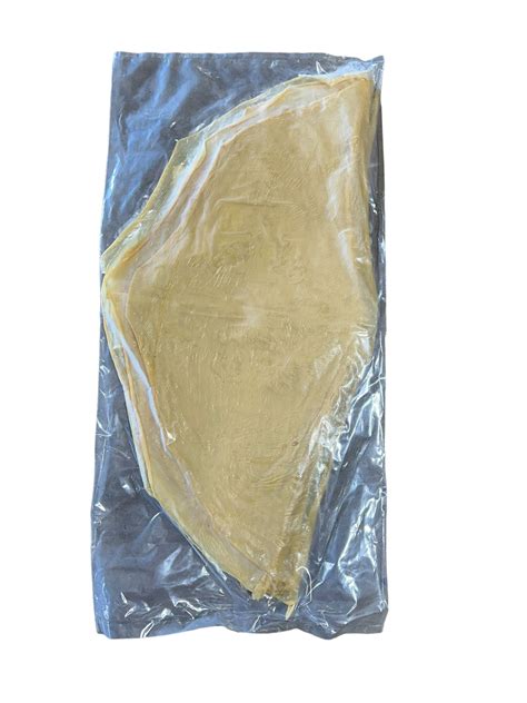 Frozen Bean Curd Sheet Tau Hu Ky La 25x16 Oz F1220 Kkh Foods