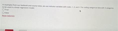 Solved In Examples From Our Textbook And Course Notes We