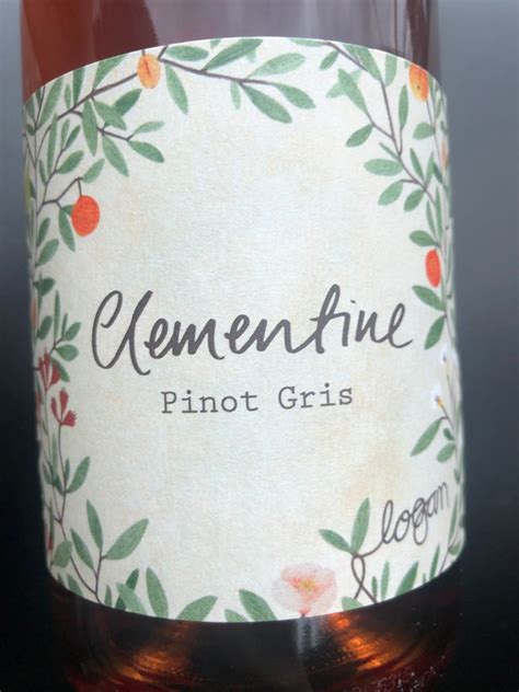 2022 Logan Wines Pinot Gris Clementine Australia New South Wales Central Ranges Orange