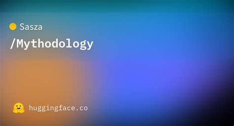 Saszamythodology · Hugging Face