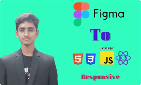 convert figma designs to stunning responsive html react with scss and