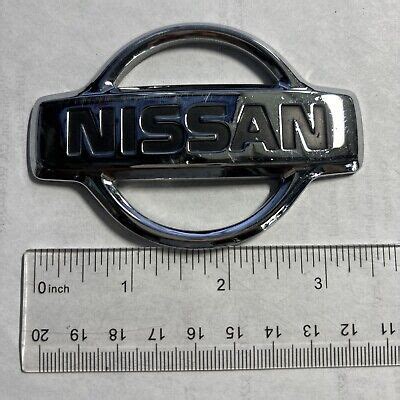 1998 1999 2000 2001 Nissan Altima Rear Trunk Lid Badge Emblem 849e Ebay