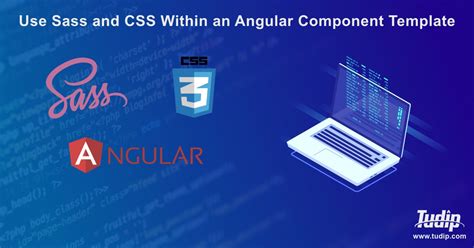 Blog Use Sass And Css Within An Angular Component Template Tudip