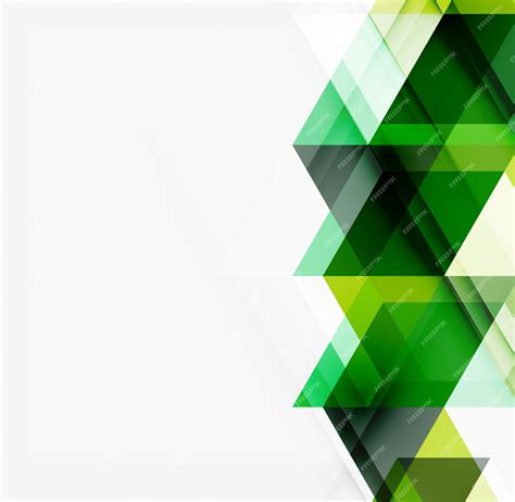 Premium Vector Abstract Geometric Background Modern Overlapping Triangles