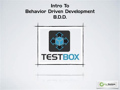 Behavior Driven Development With Specflow Pdf