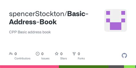 github spencerstockton basic address book cpp basic address book