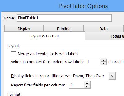Excel Pivot Table Report Filter Tips Examples Videos