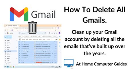 How To Delete All Gmail Emails At Home Computer