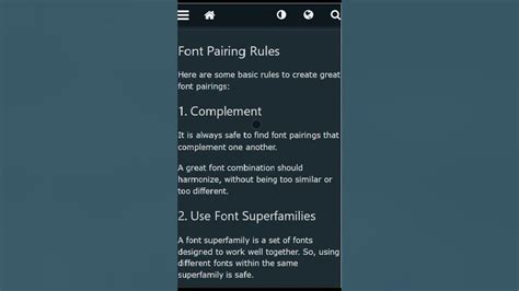 Best Css Font Pairingsarvindprogramming Youtube