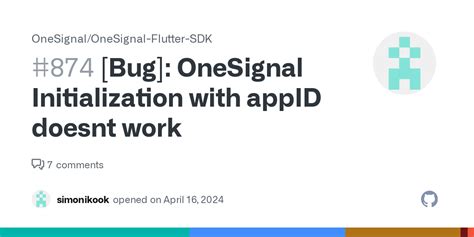 [bug] onesignal initialization with appid doesnt work · issue 874