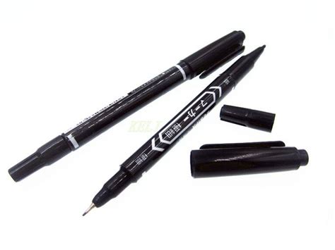 Pcb Ink Marker Pen With Double Nozzle Head Thin And Thick Pcb Pen