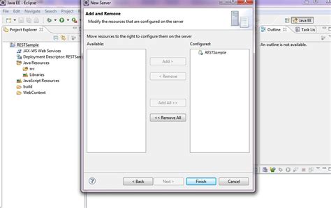 JAX RS Tutorial Using Eclipse Tomcat
