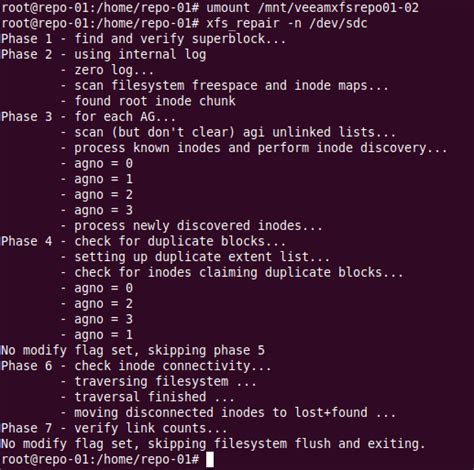 Checkrepairdefragment An Xfs Volume Working Hard In It