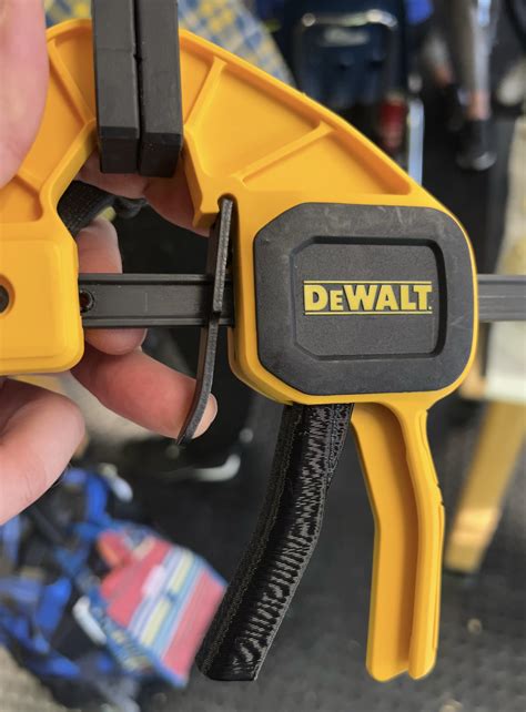 Dewalt Trigger Clamp Replacement Trigger By Jesse Download Free Stl Model