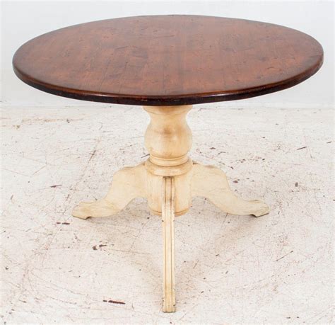 Country Style Round Dining Table For Sale At 1stdibs
